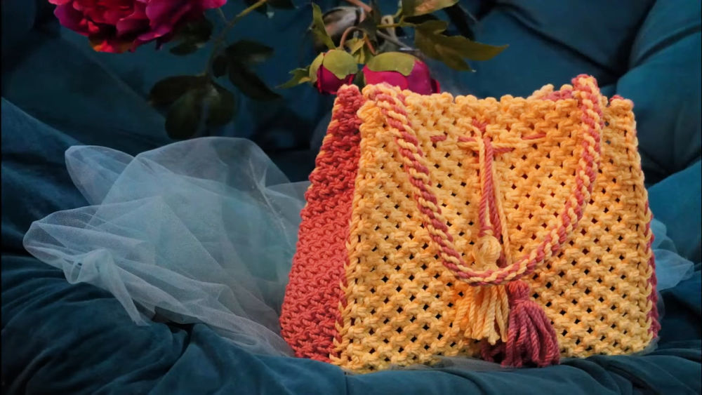 DIY Macrame Bag Pattern - Blitsy