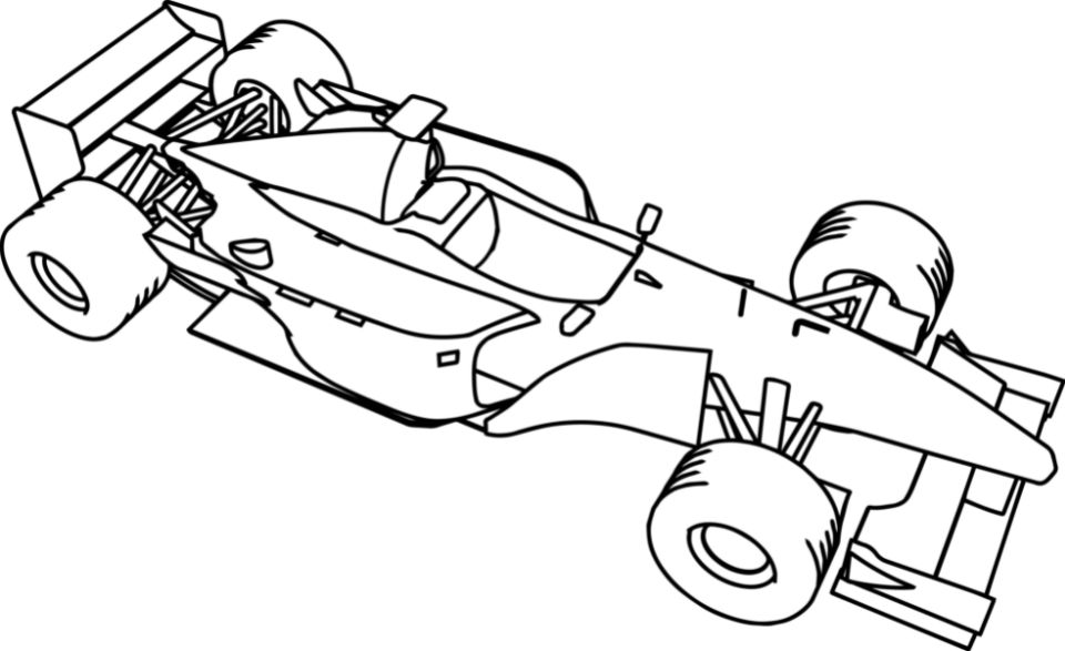 25 Free Race Car Coloring Pages for Kids and Adults