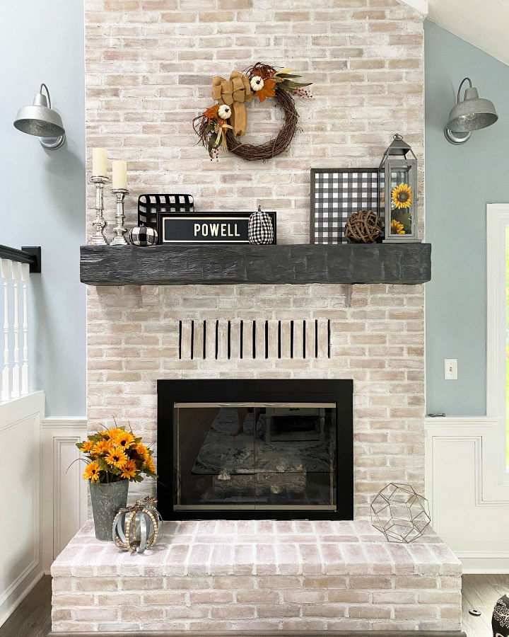 30 Fireplace Tile Ideas That Are Pretty and Practical - Blitsy