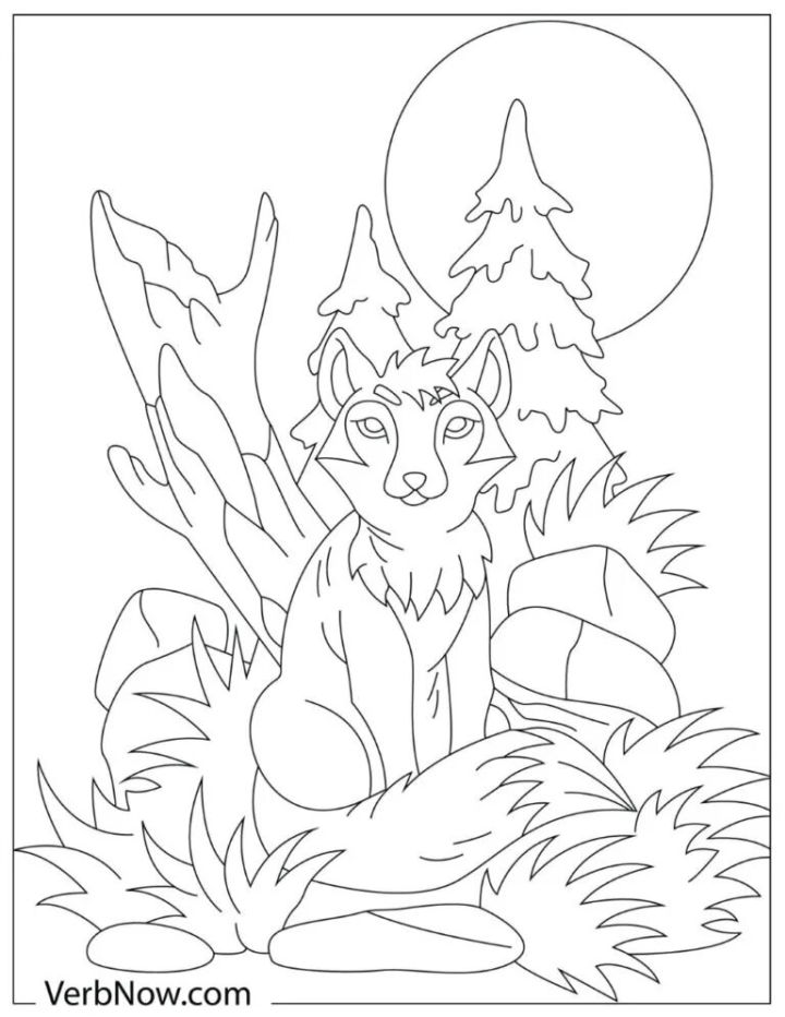 25 Free Fox Coloring Pages for Kids and Adults - Blitsy