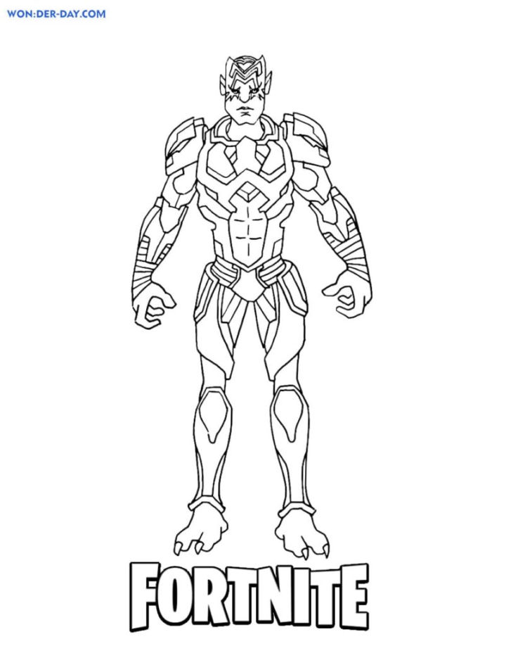 25 Free Fortnite Coloring Pages for Kids and Adults