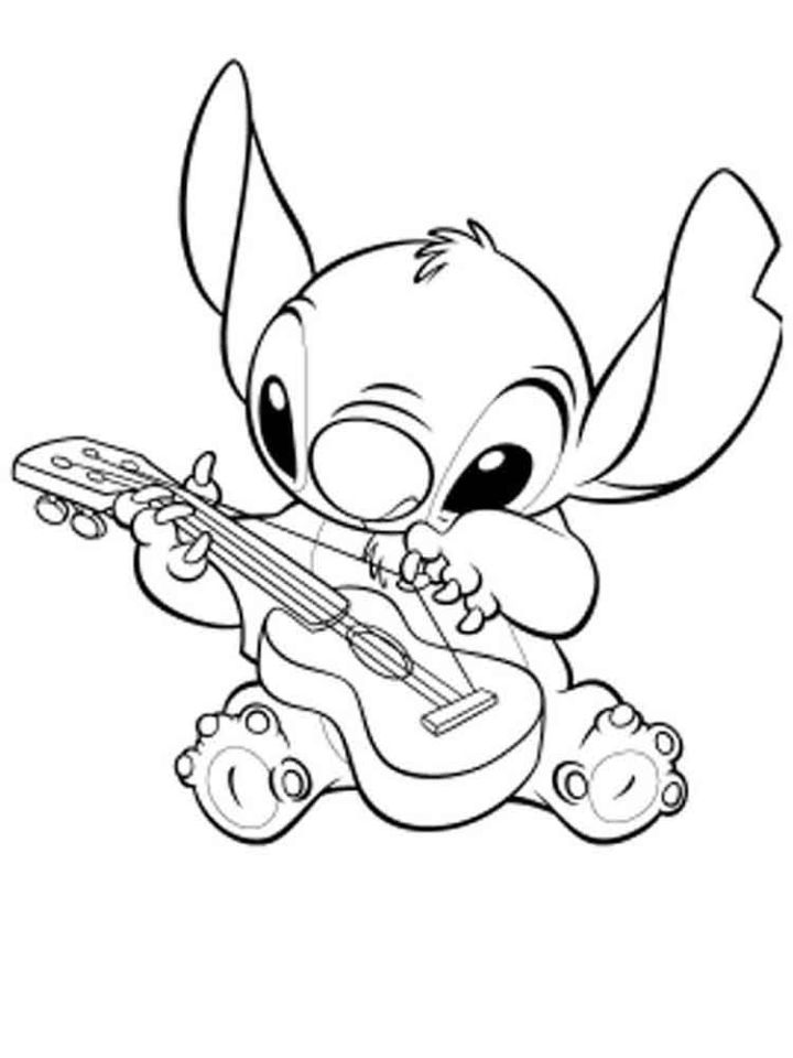 25 Free Stitch Coloring Pages for Kids and Adults