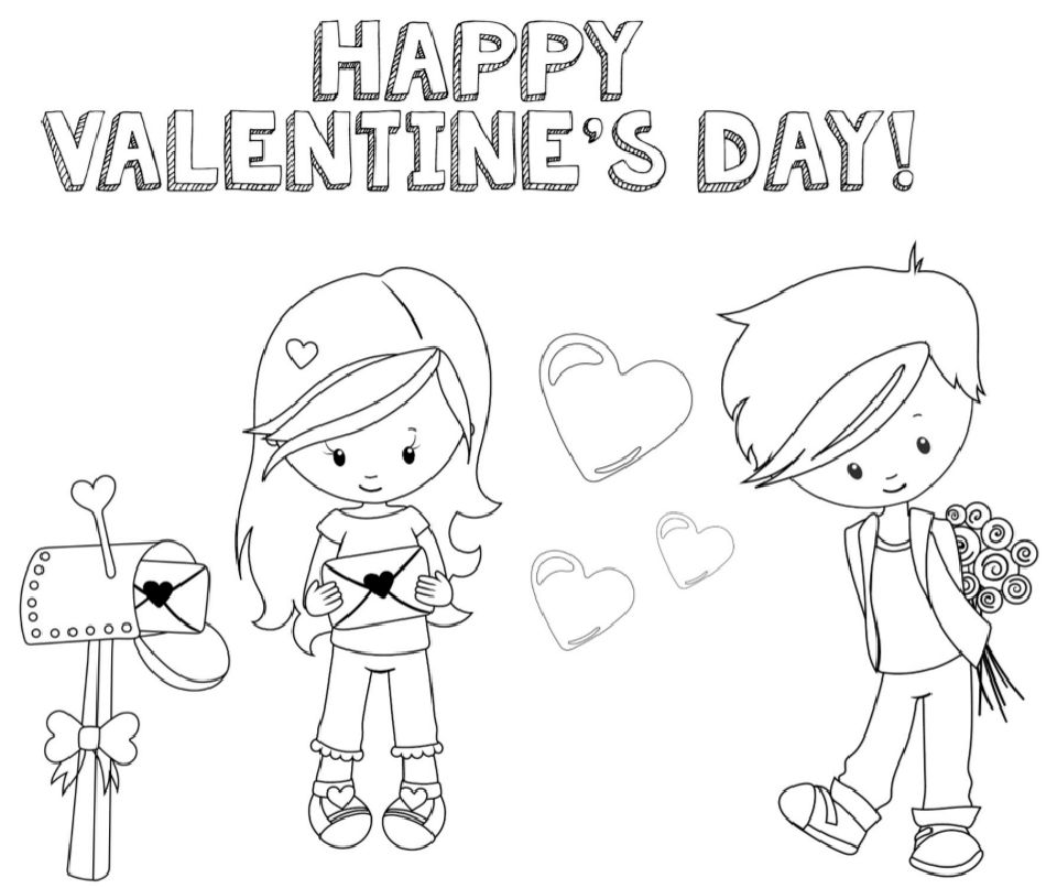 30 Free Valentine's Day Coloring Pages for Kids and Adults