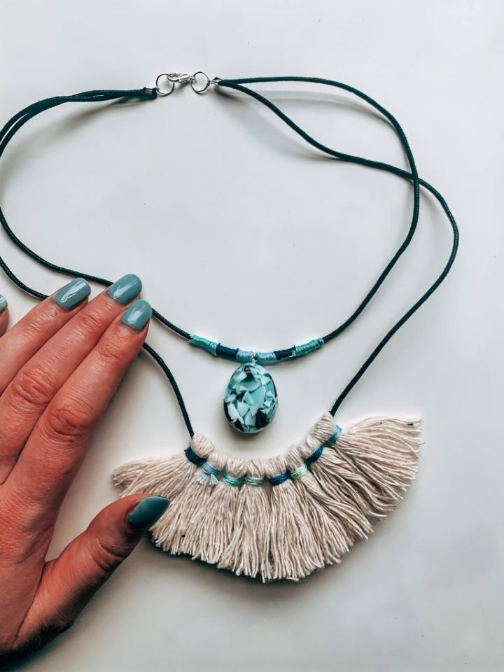 25 Free Macrame Necklace Patterns for Beginners - Blitsy