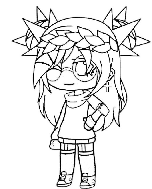 25 Free Gacha Life Coloring Pages for Kids and Adults