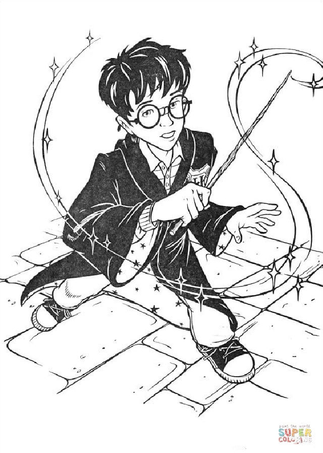 25 Free Harry Potter Coloring Pages for Kids and Adults