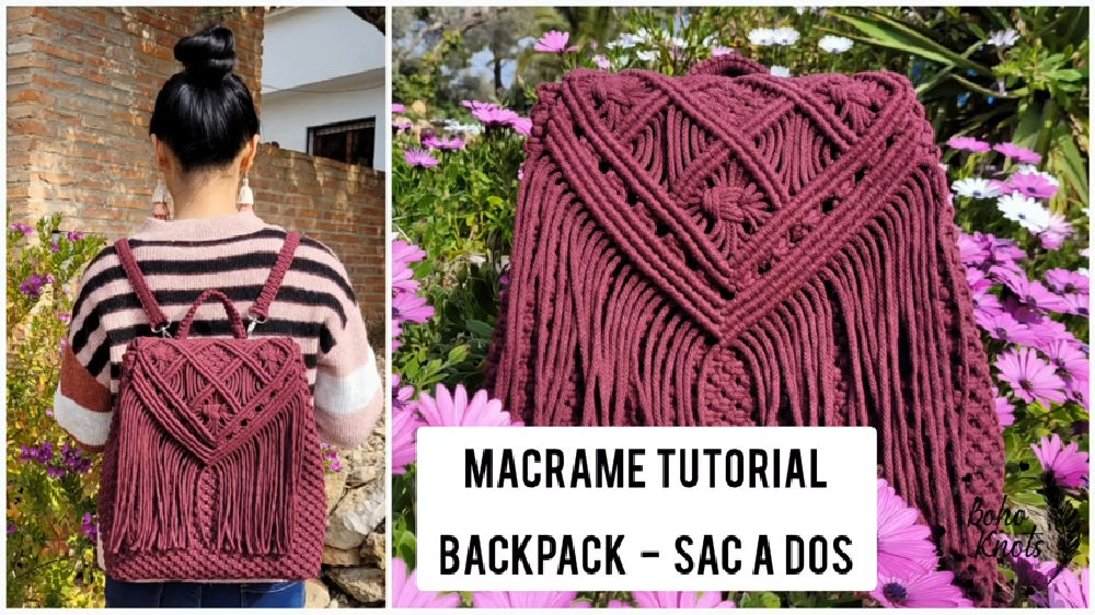 DIY Macrame Bag Pattern - Blitsy