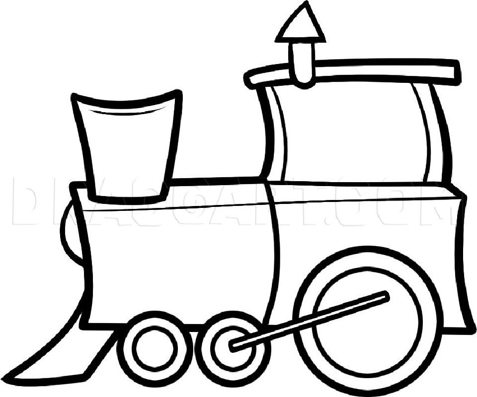 25 Easy Train Drawing Ideas - How to Draw a Train