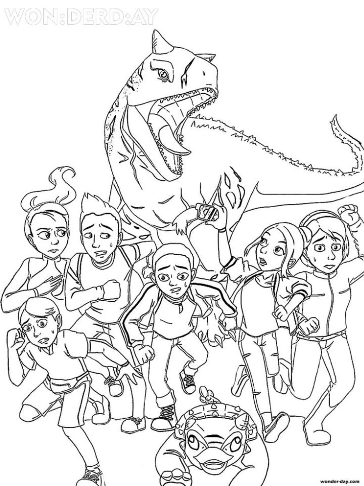 25 Free Jurassic World Coloring Pages for Kids and Adults
