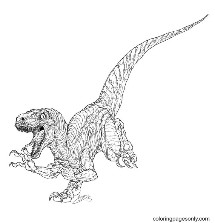 25 Free Jurassic World Coloring Pages for Kids and Adults