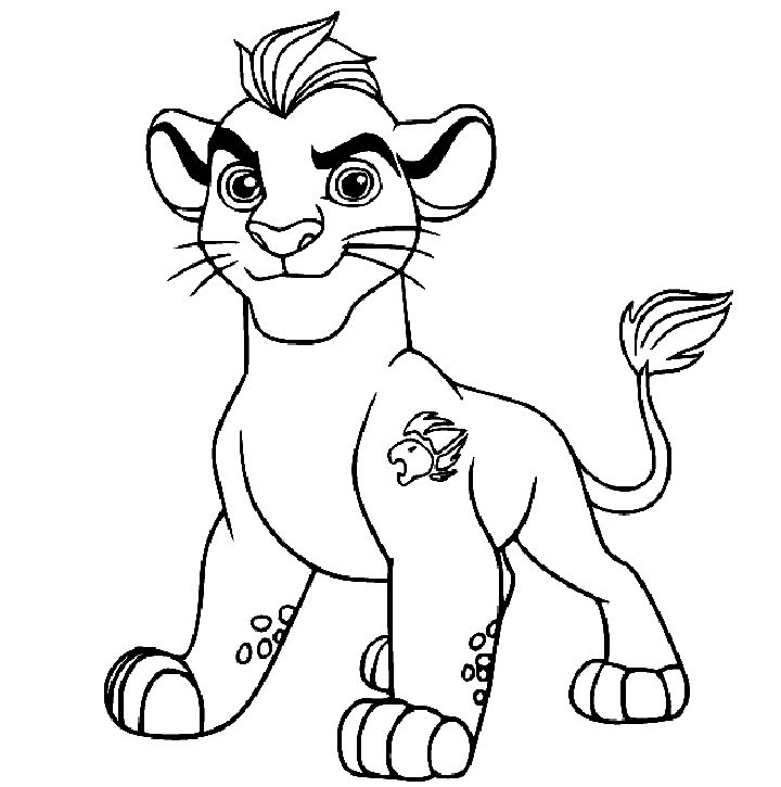25 Free Lion Guard Coloring Pages for Kids and Adults