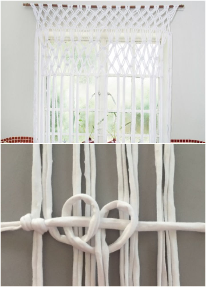DIY Macrame Curtains - Step by Step Instructions - Blitsy
