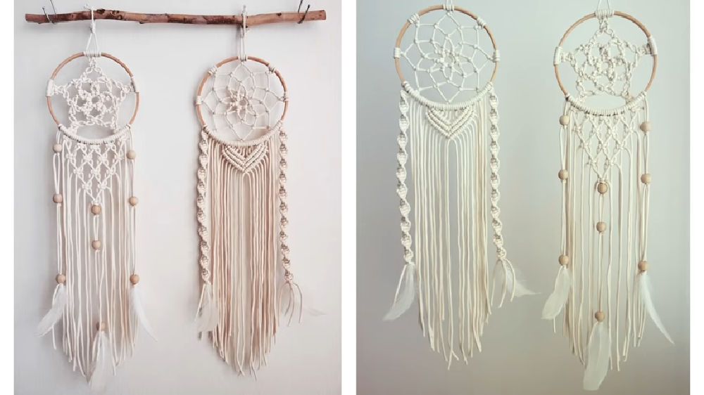 DIY Macrame Dream Catcher - Step by Step Instructions - Blitsy