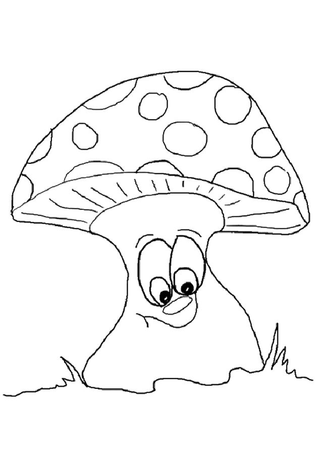 20 Free Mushroom Coloring Pages for Kids and Adults