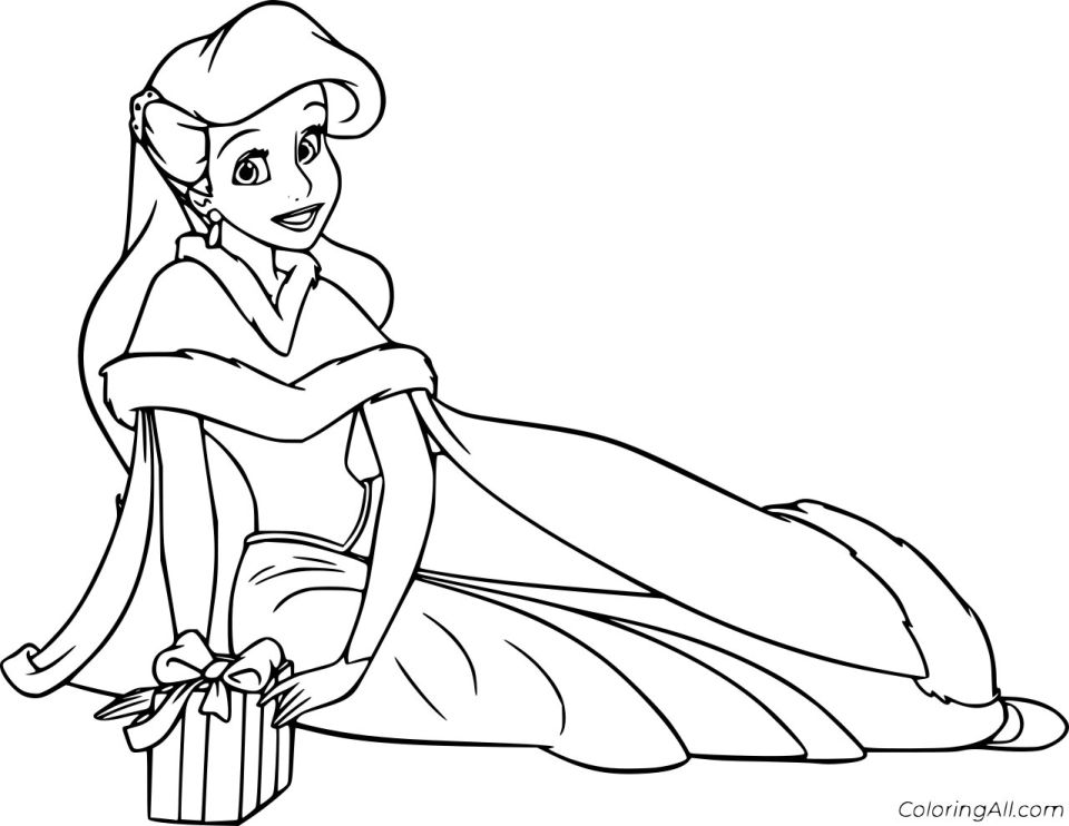 25 Free Ariel Coloring Pages for Kids and Adults