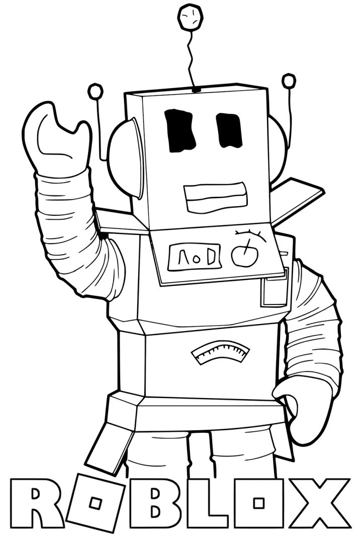 25 Free Roblox Coloring Pages for Kids and Adults