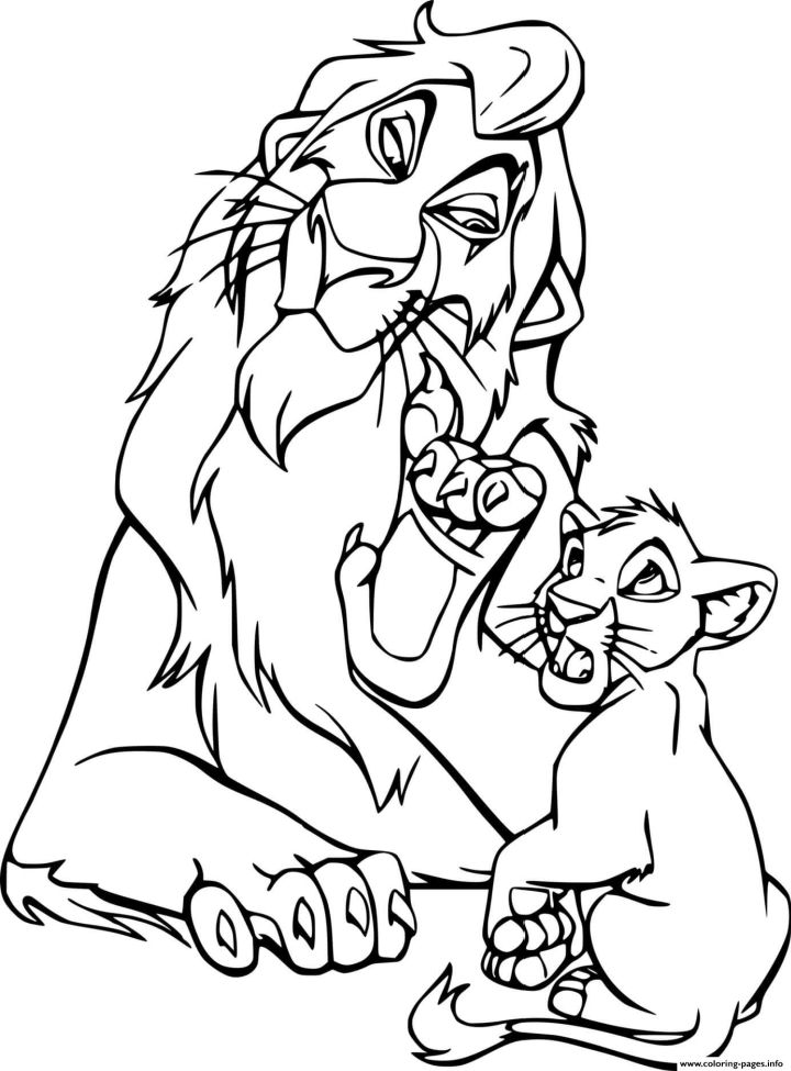 25 Free Lion Guard Coloring Pages for Kids and Adults