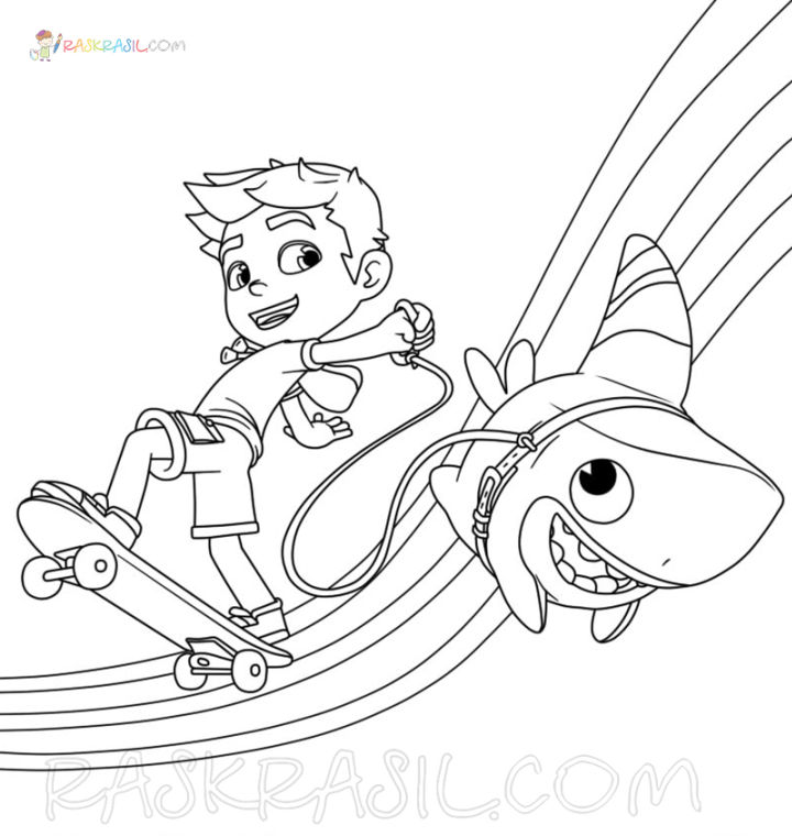 25 Free Shark Coloring Pages for Kids and Adults