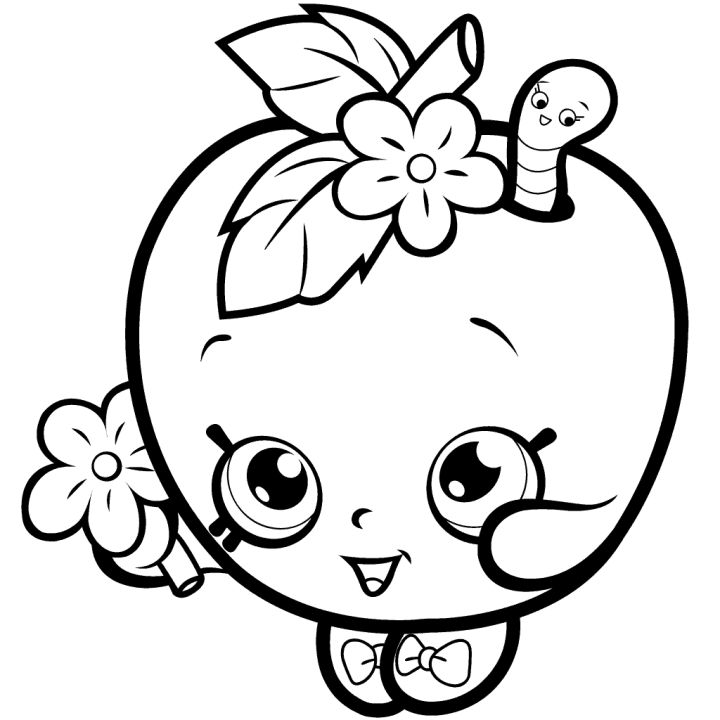 25 Free Shopkins Coloring Pages for Kids and Adults