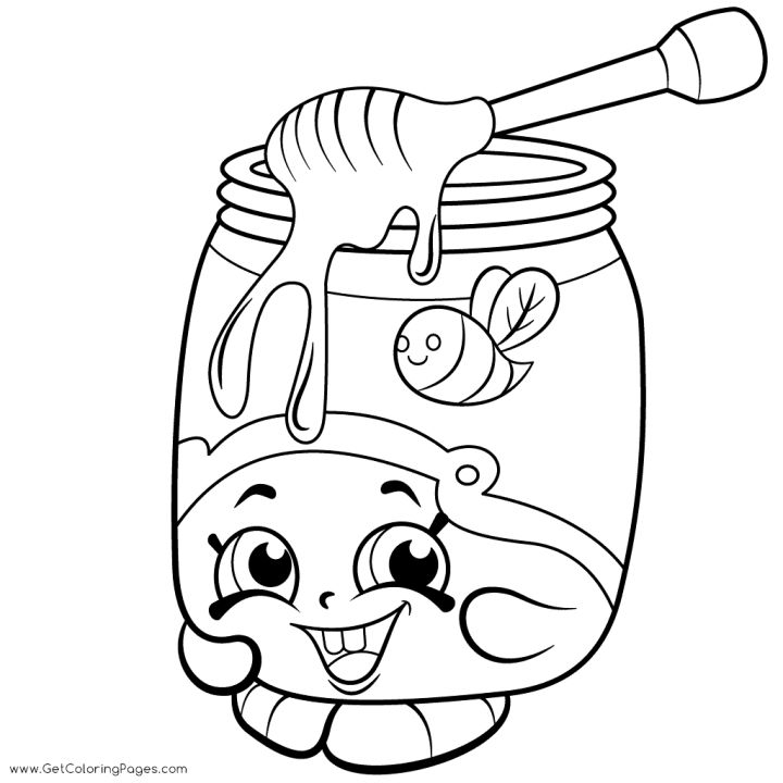 25 Free Shopkins Coloring Pages for Kids and Adults