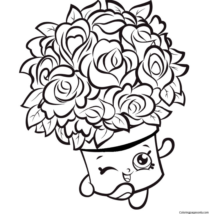 25 Free Shopkins Coloring Pages for Kids and Adults