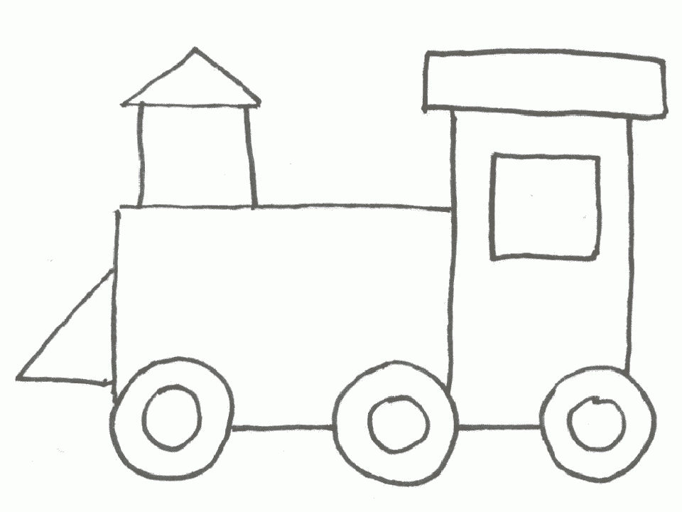 25 Free Train Coloring Pages for Kids and Adults - Blitsy