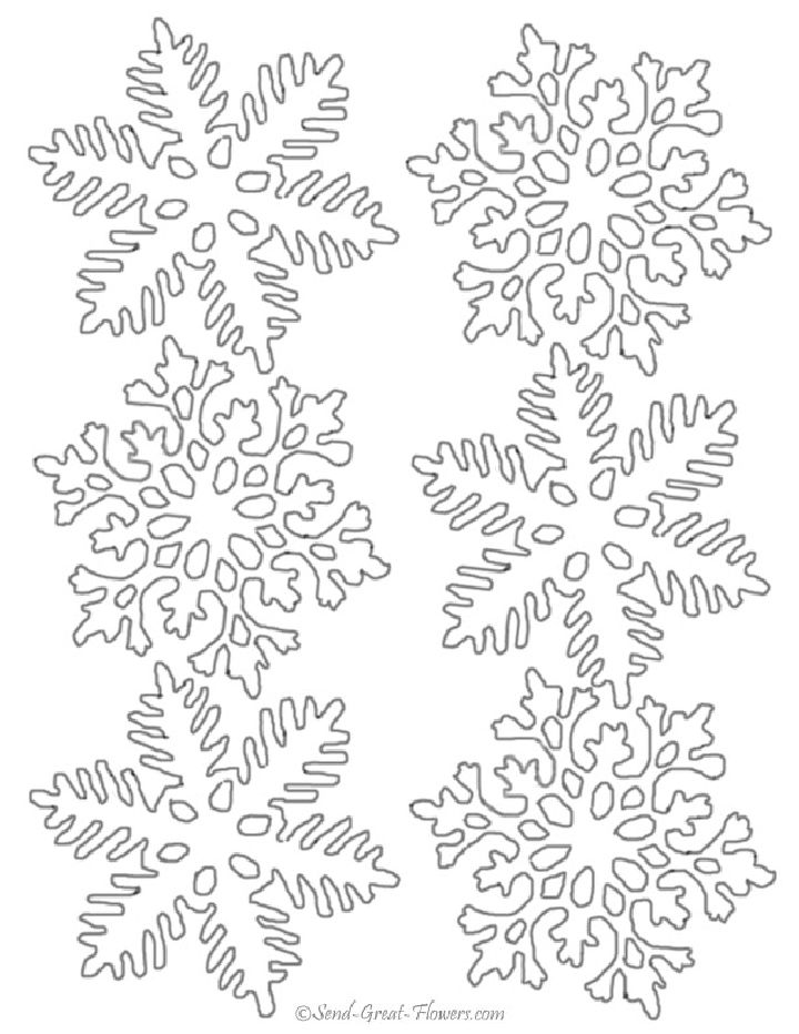 25 Free Snowflake Coloring Pages for Kids and Adults