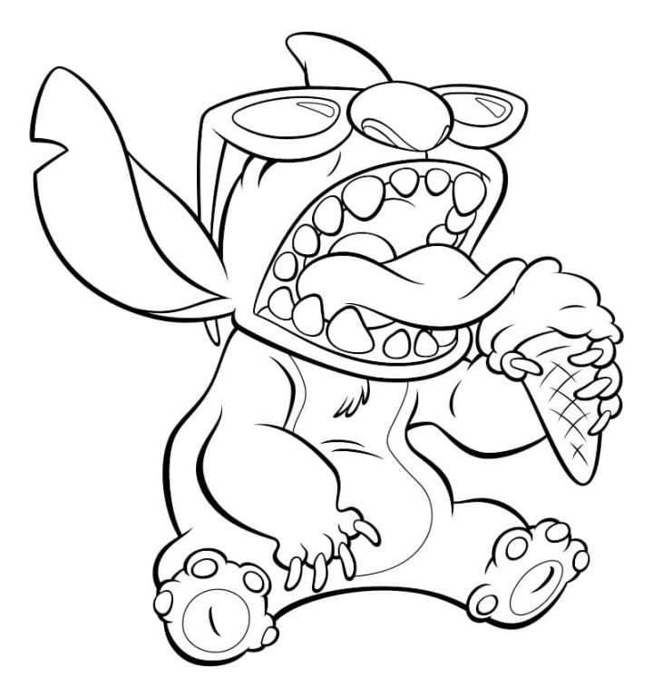 25 Free Stitch Coloring Pages for Kids and Adults
