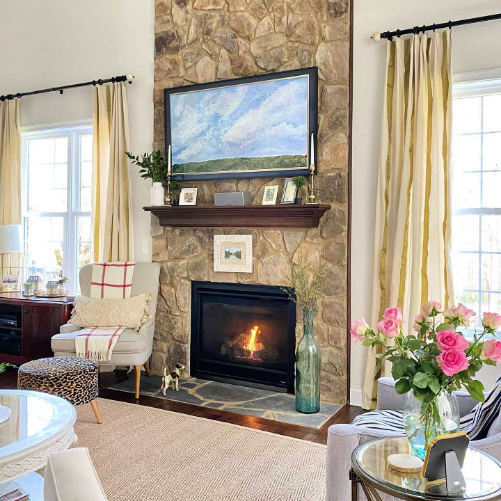 30 Fireplace Tile Ideas That Are Pretty and Practical - Blitsy