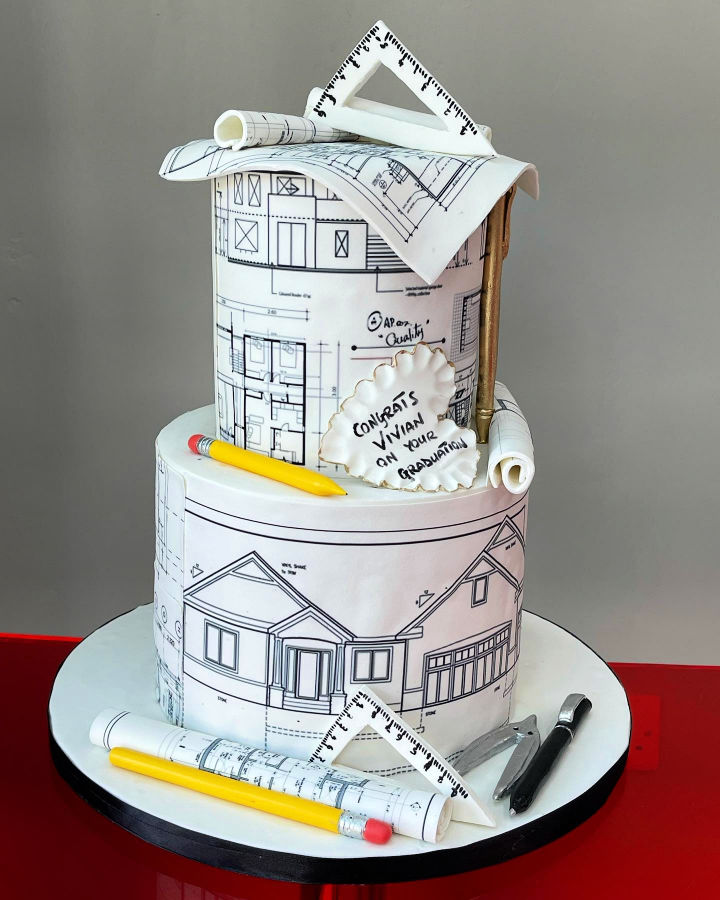 25 Creative Graduation Cake Ideas and Designs - Blitsy