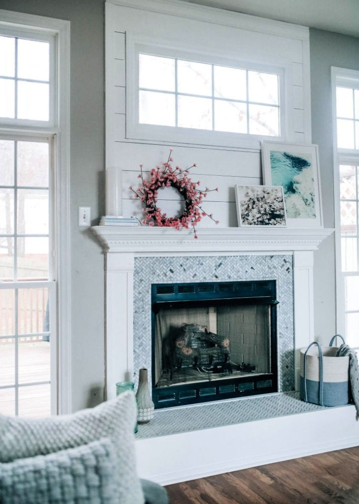 30 Fireplace Tile Ideas That Are Pretty and Practical - Blitsy