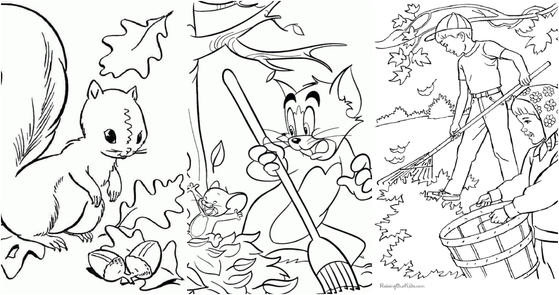 25 Free Printable Fall Coloring Pages for Kids and Adults