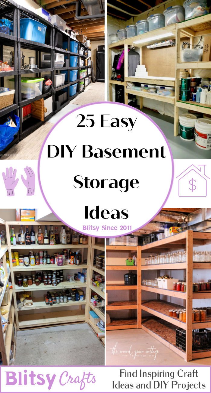 25 Genius Basement Storage Ideas to Maximize Space - Blitsy