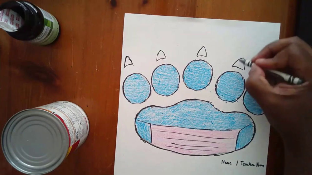 25 Easy Paw Print Drawing Ideas - How to Draw