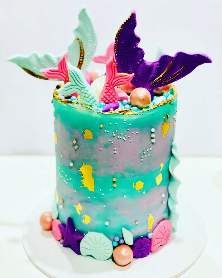25 Unique Mermaid Cake Ideas - Blitsy