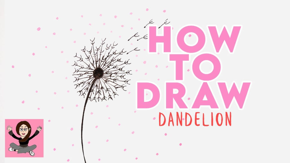 20 Easy Dandelion Drawing Ideas - How to Draw