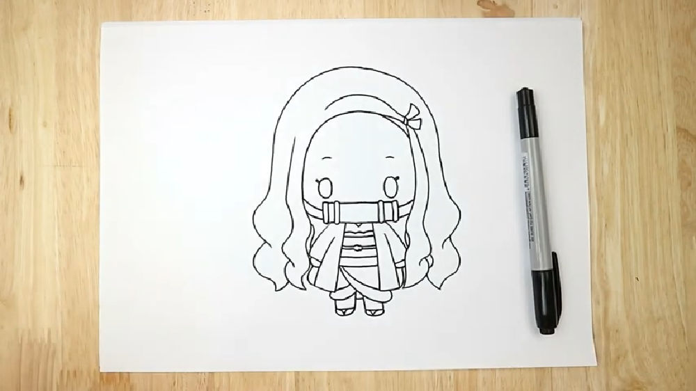 20 Easy Nezuko Drawing Ideas How To Draw Nezuko