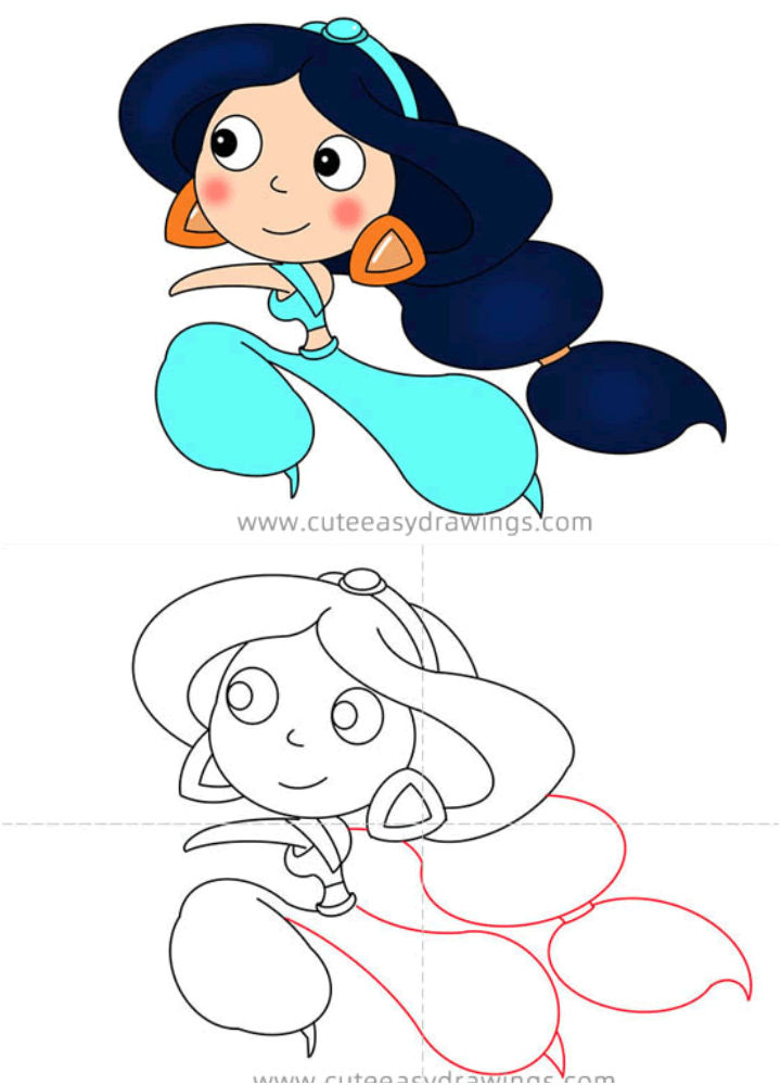 25 Easy Princess Drawing Ideas - How to Draw a Princess