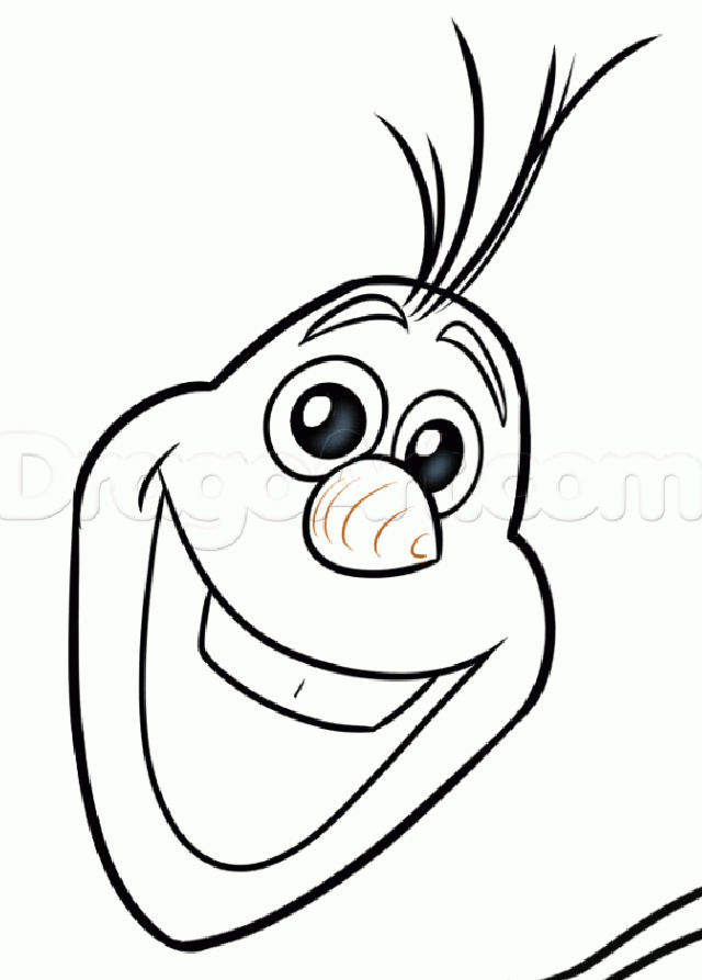 25 Easy Olaf Drawing Ideas - How to Draw Olaf