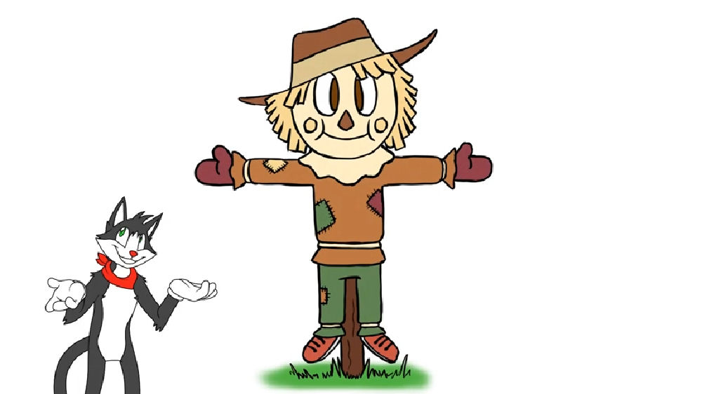 25 Easy Scarecrow Drawing Ideas - How to Draw a Scarecrow