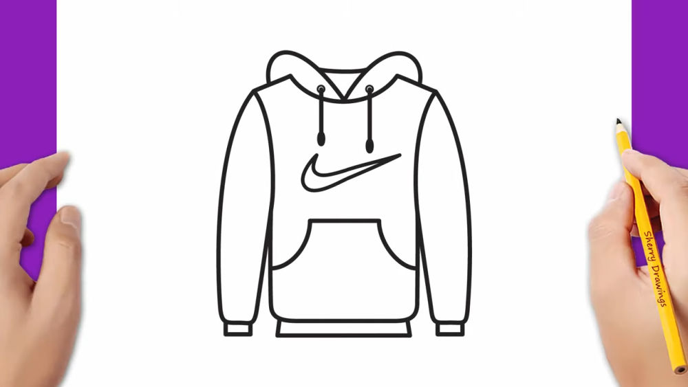 25 Easy Hoodie Drawing Ideas - How to Draw a Hoodie