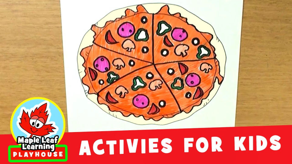 20 Easy Pizza Drawing Ideas - How to Draw a Pizza