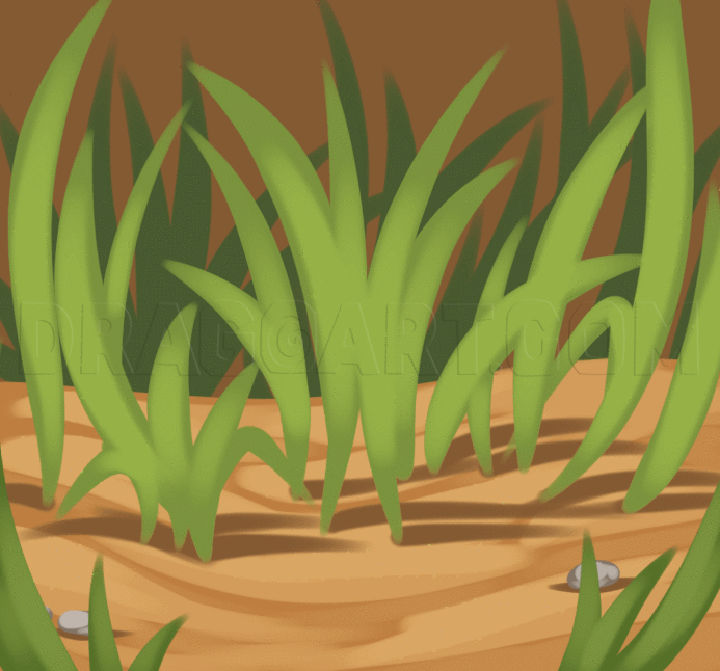 25 Easy Grass Drawing Ideas - How to Draw Grass - Blitsy