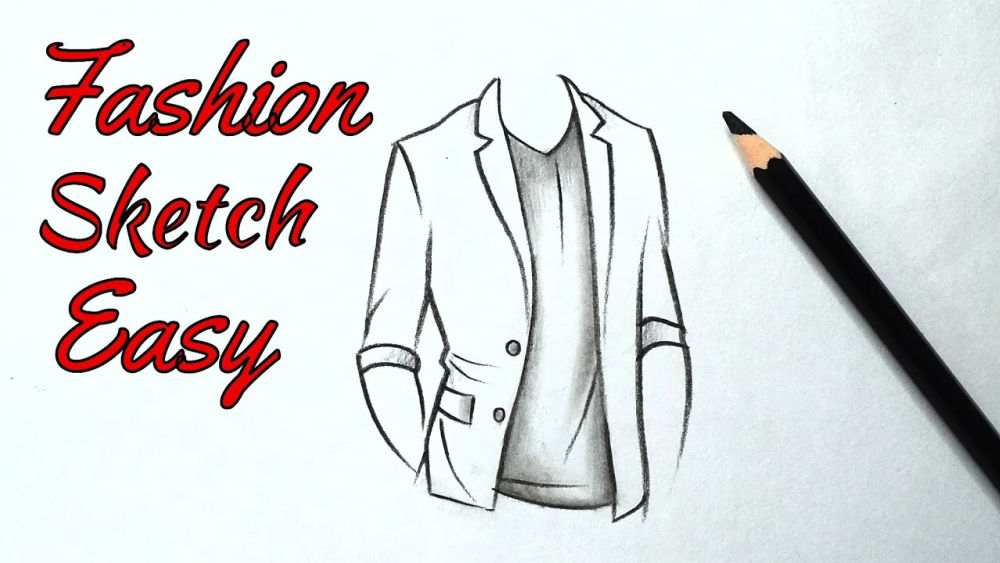 20 Easy Suit Drawing Ideas - How to Draw a Suit