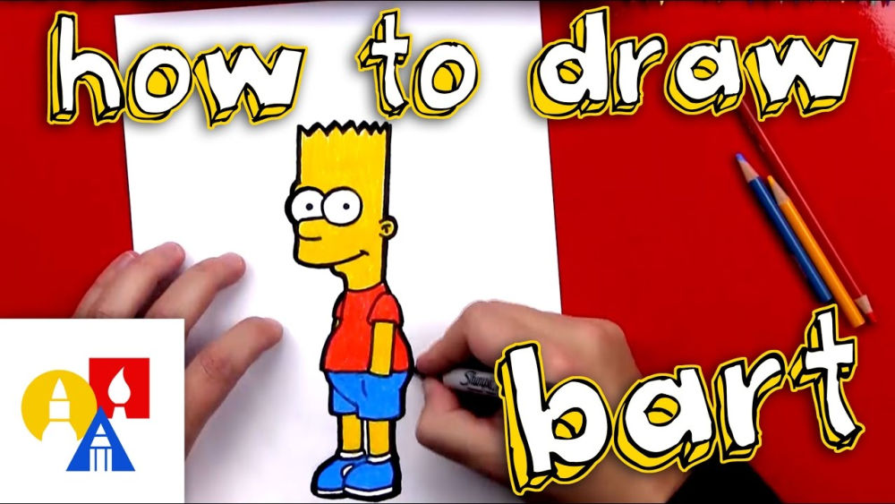 25 Easy Bart Simpson Drawing Ideas - How to Draw