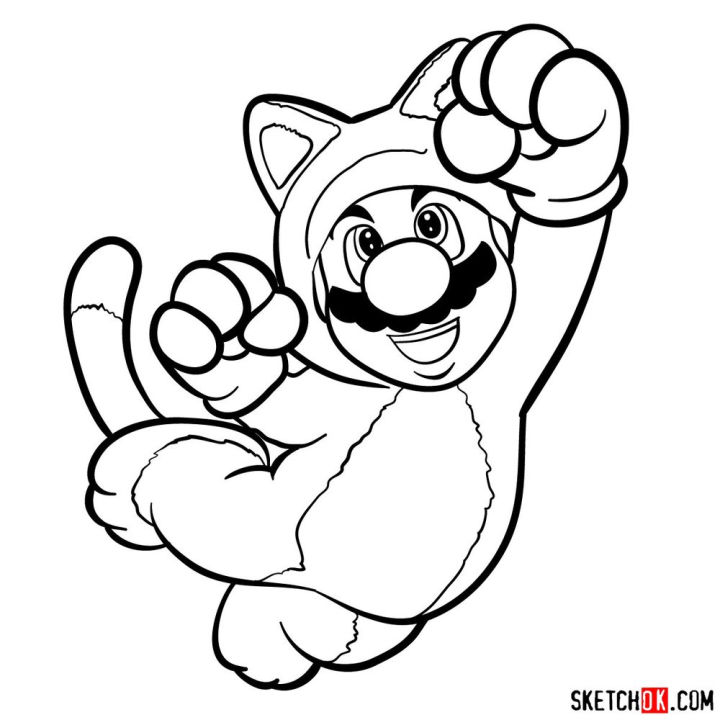 25 Easy Mario Drawing Ideas - How to Draw Mario