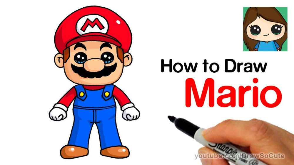25 Easy Mario Drawing Ideas - How to Draw Mario