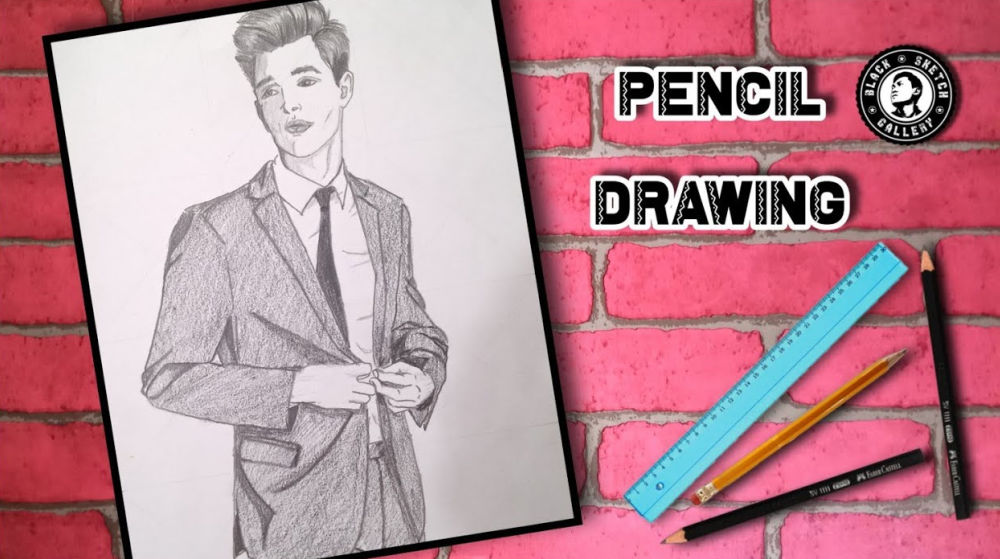 20 Easy Suit Drawing Ideas - How to Draw a Suit