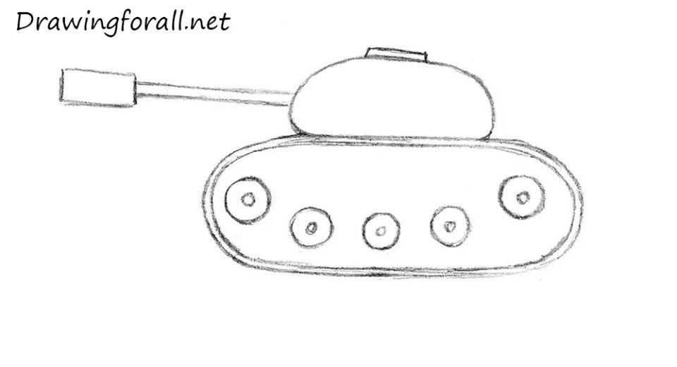25 Easy Tank Drawing Ideas - How to Draw a Tank