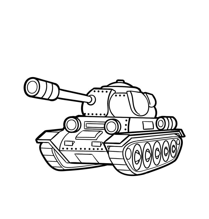 25 Easy Tank Drawing Ideas - How to Draw a Tank